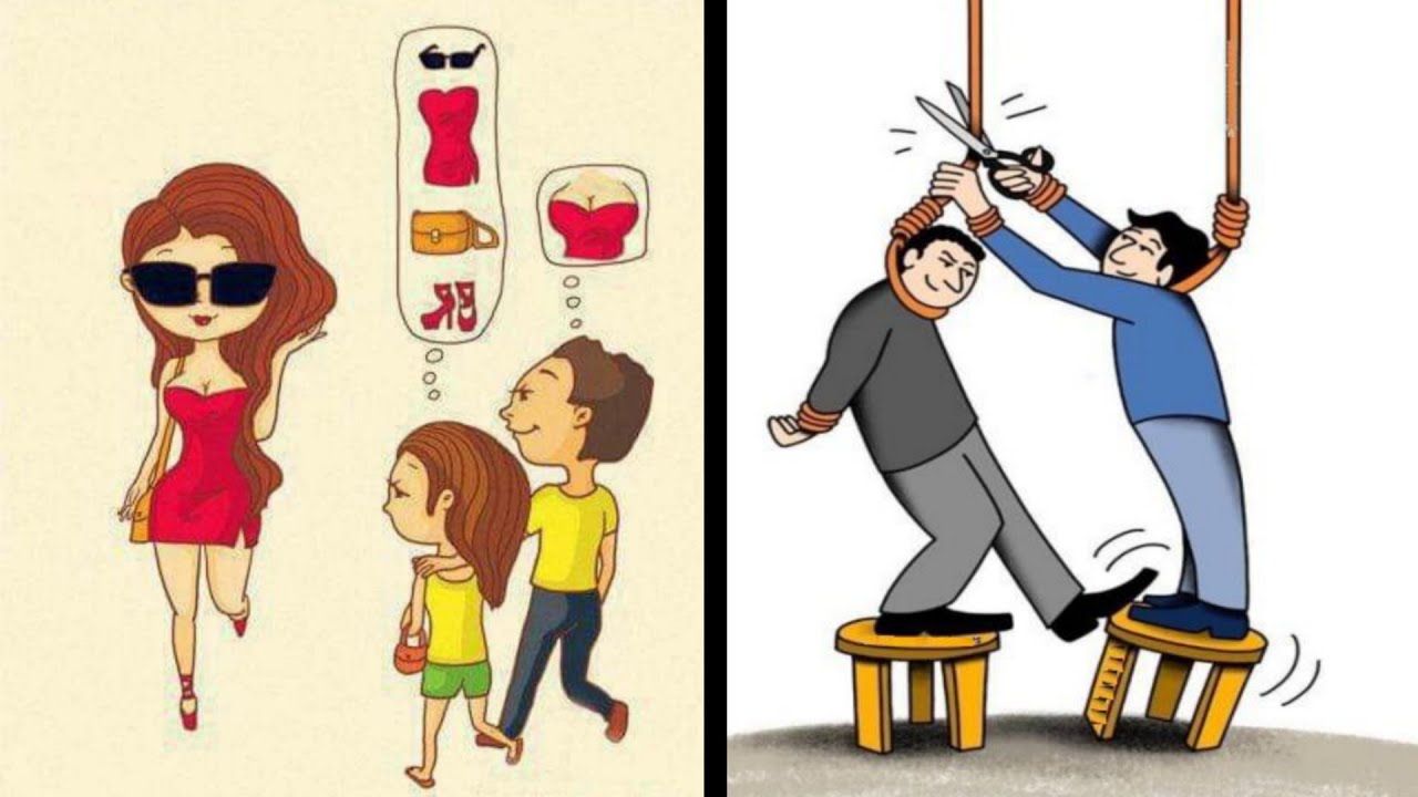Powerful Illustrations of Our Sad Reality | motivational pictures ...