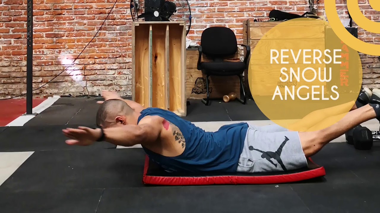 REVERSE SNOW ANGELS - YouTube