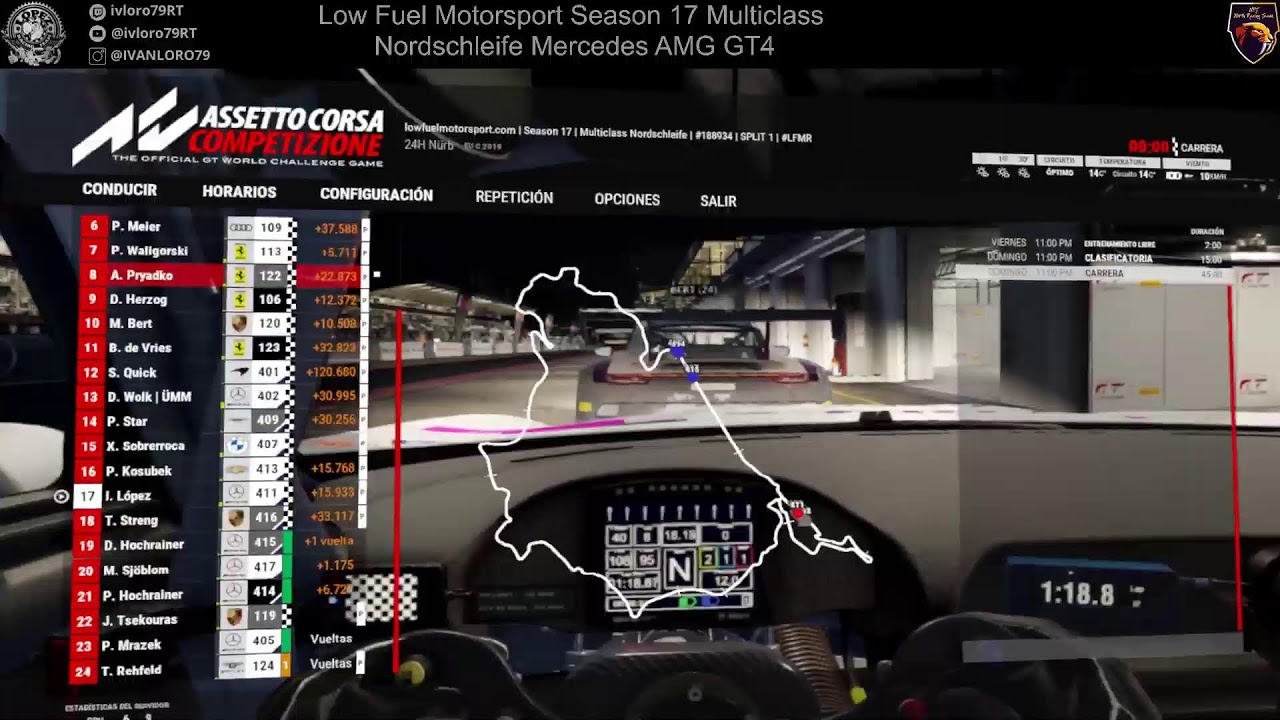 Assetto Corsa Competizione PitSkill S24: SimQuips Porsche Cup / TCX ...