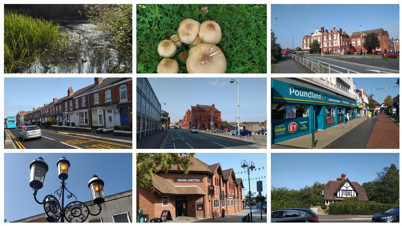 A Journey into the Town Crewe Cheshire UK - YouTube