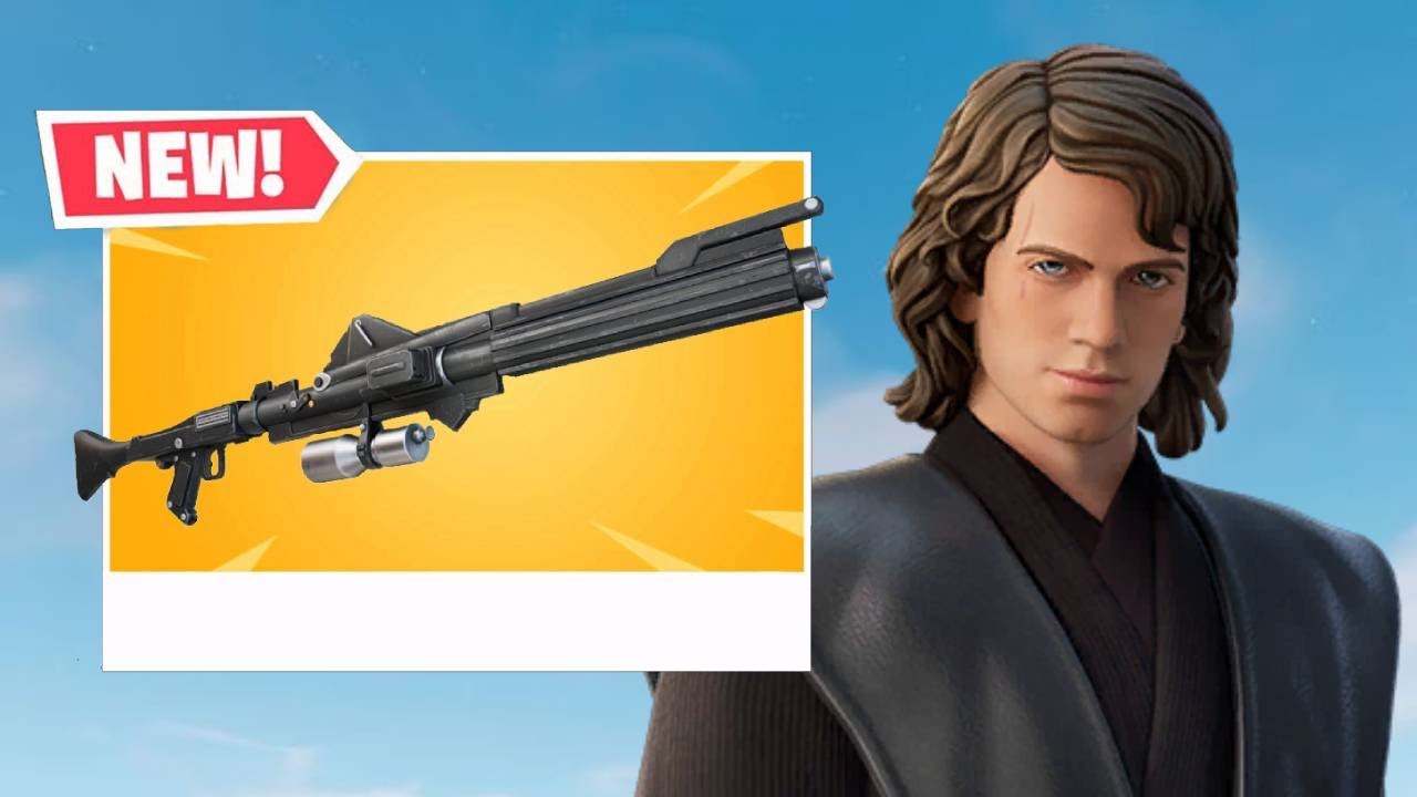 FORTNITE STAR WARS UPDATE ( NEW STAR WARS RIFLE! ) - YouTube