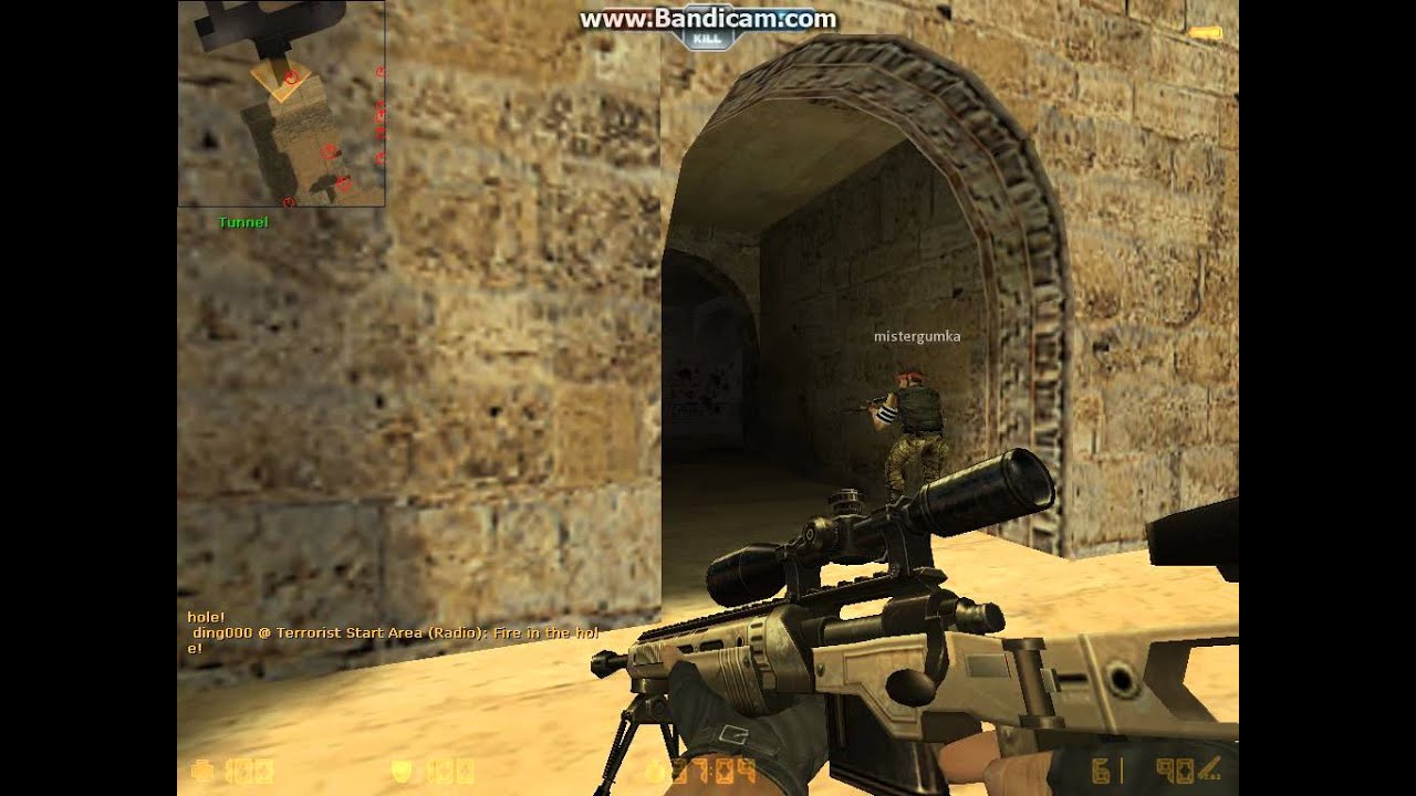 counter strike sniper - YouTube