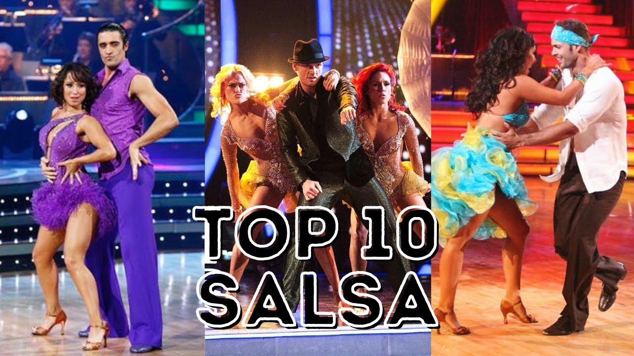 My Top Ten Salsa Dances on Dancing With The Stars - YouTube