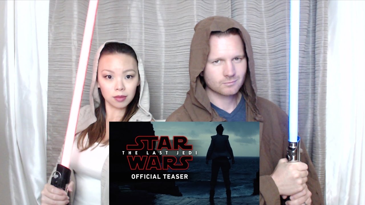 The Last Jedi Teaser Trailer Reaction & Review - YouTube