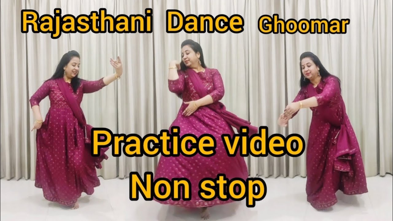 Rajasthani Dance steps💥|| Ghoomar Dance Steps || Folk Dance Steps ...