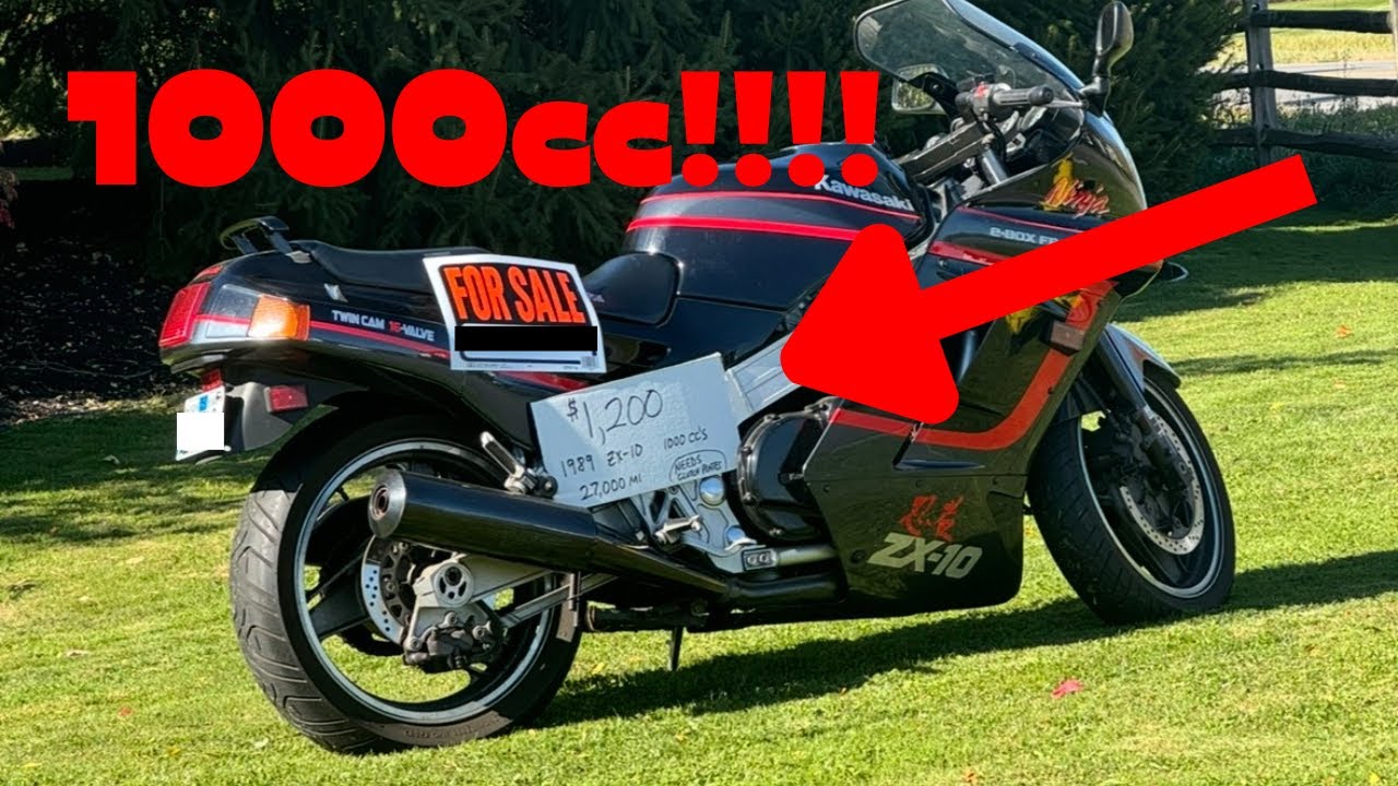 Seller Claimed This RARE 80's Motorcycle ONLY Needed A Clutch (1989 ...