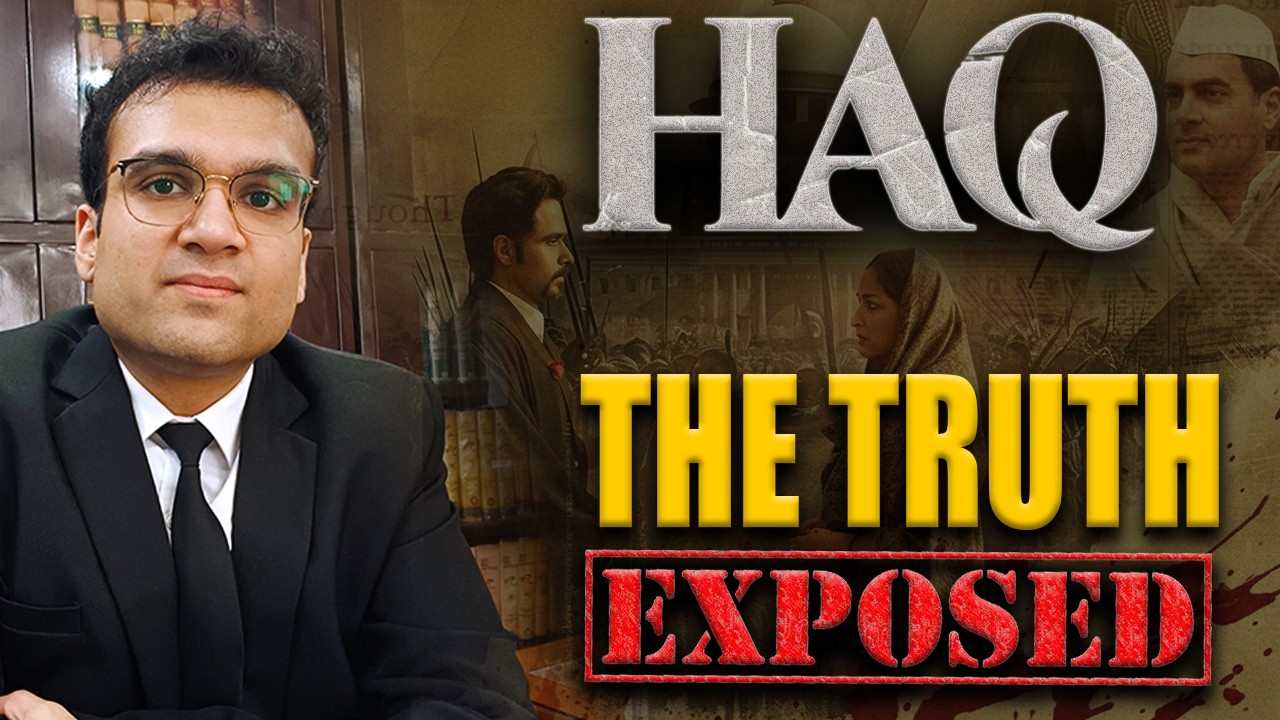 HAQ Movie Exposed: The Real Story of Shah Bano Begum Case They Never ...