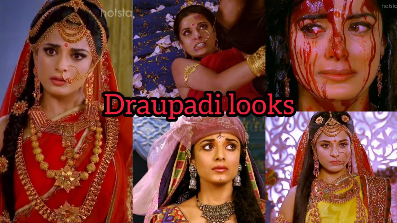 All looks of Draupadi|Part2 - YouTube
