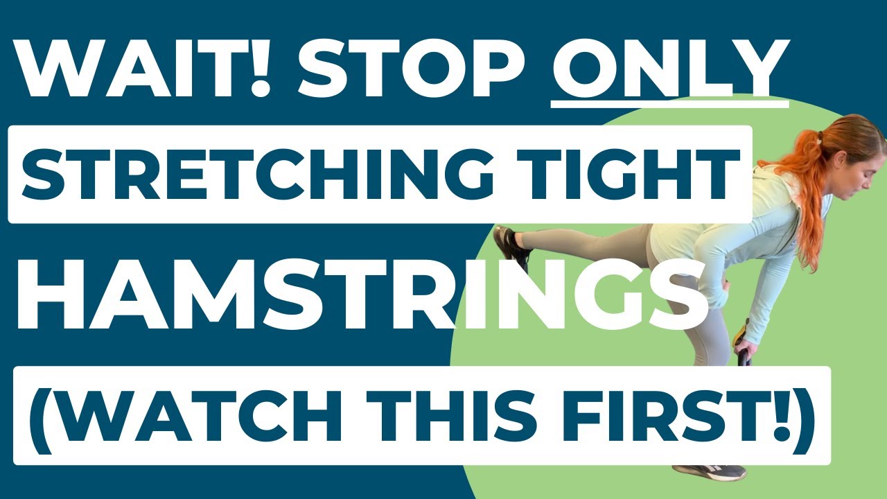 Always Stretching but Still Have Chronically Tight Hamstrings? - YouTube