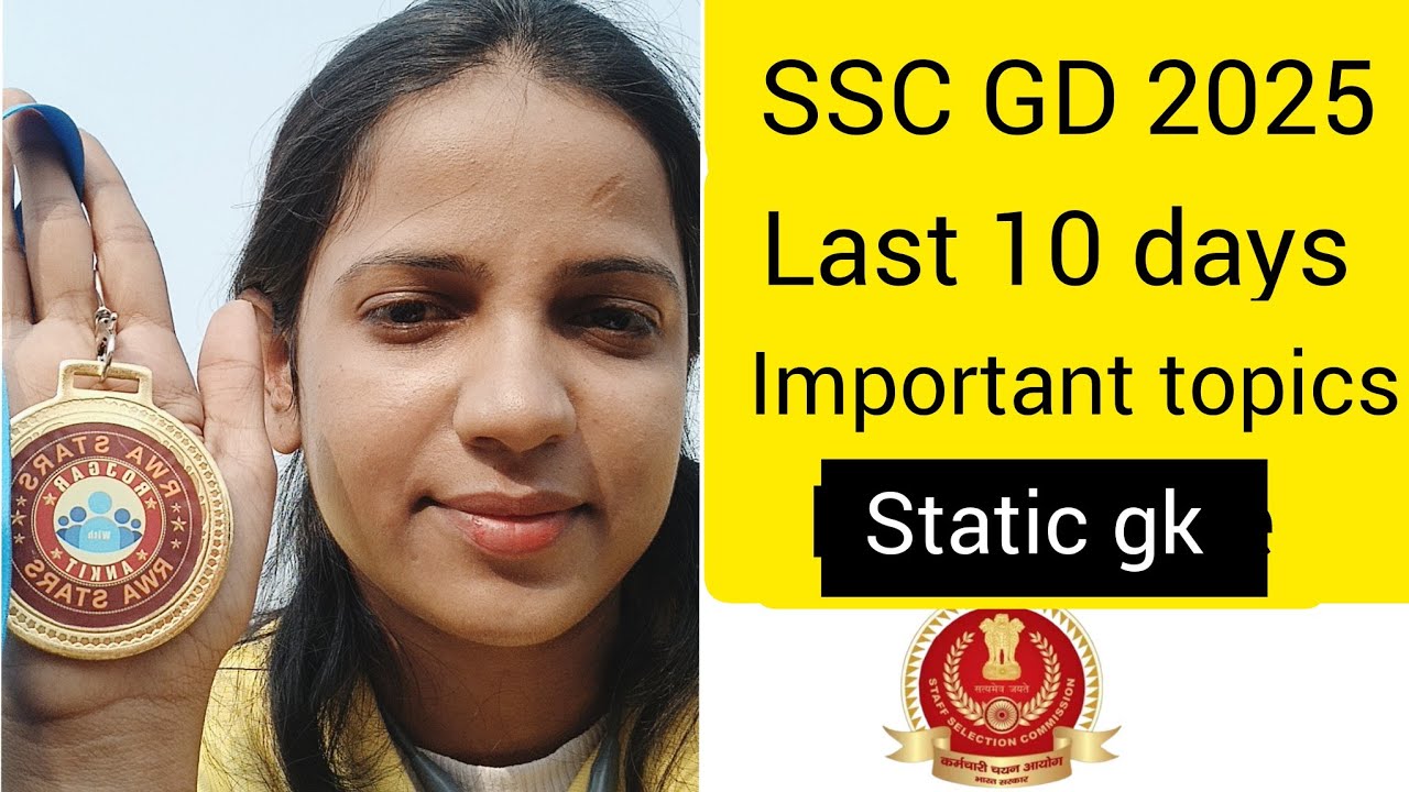 important topics static gk - YouTube