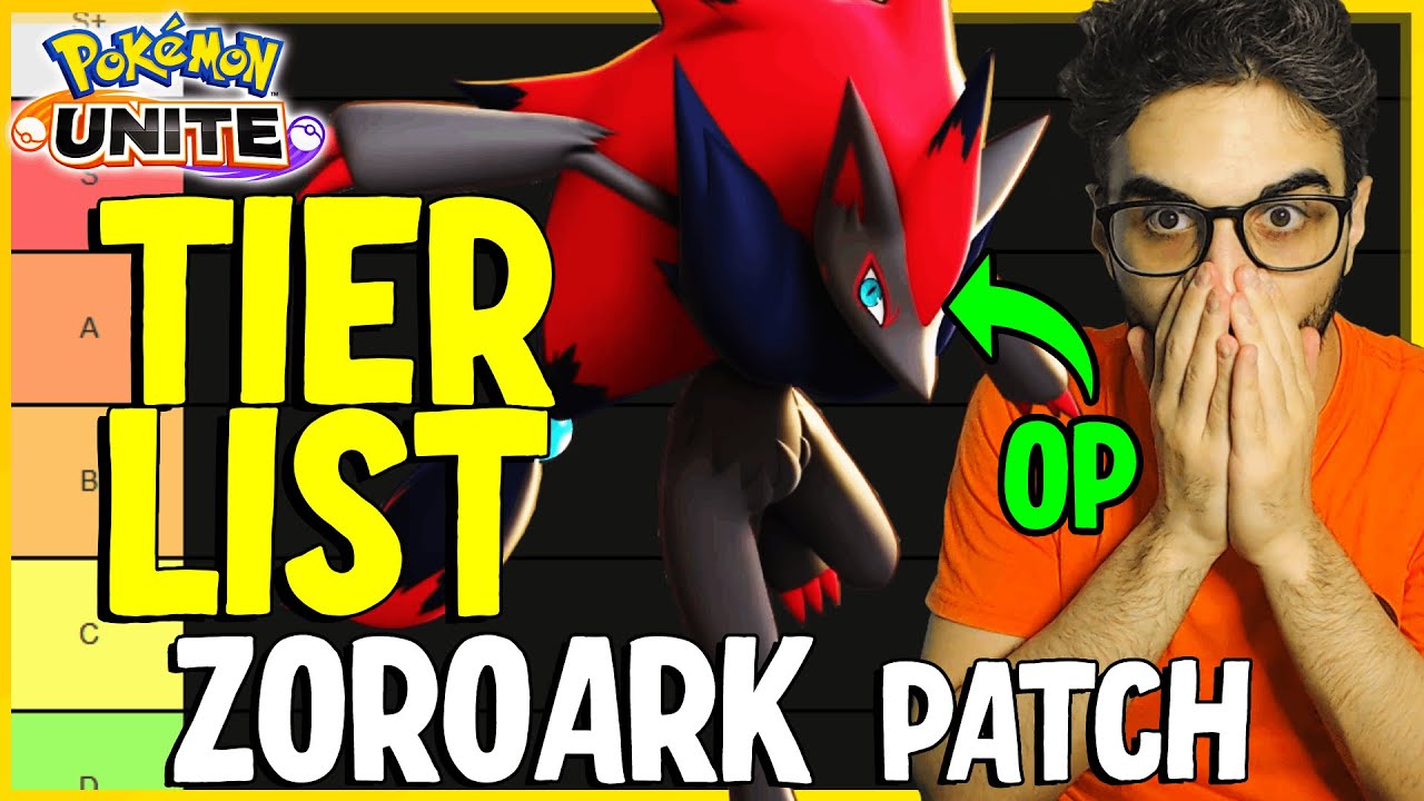 TIERLIST TUTTI I POKÉMON DI UNITE con ZOROARK - Pokémon Unite Tierlist ...