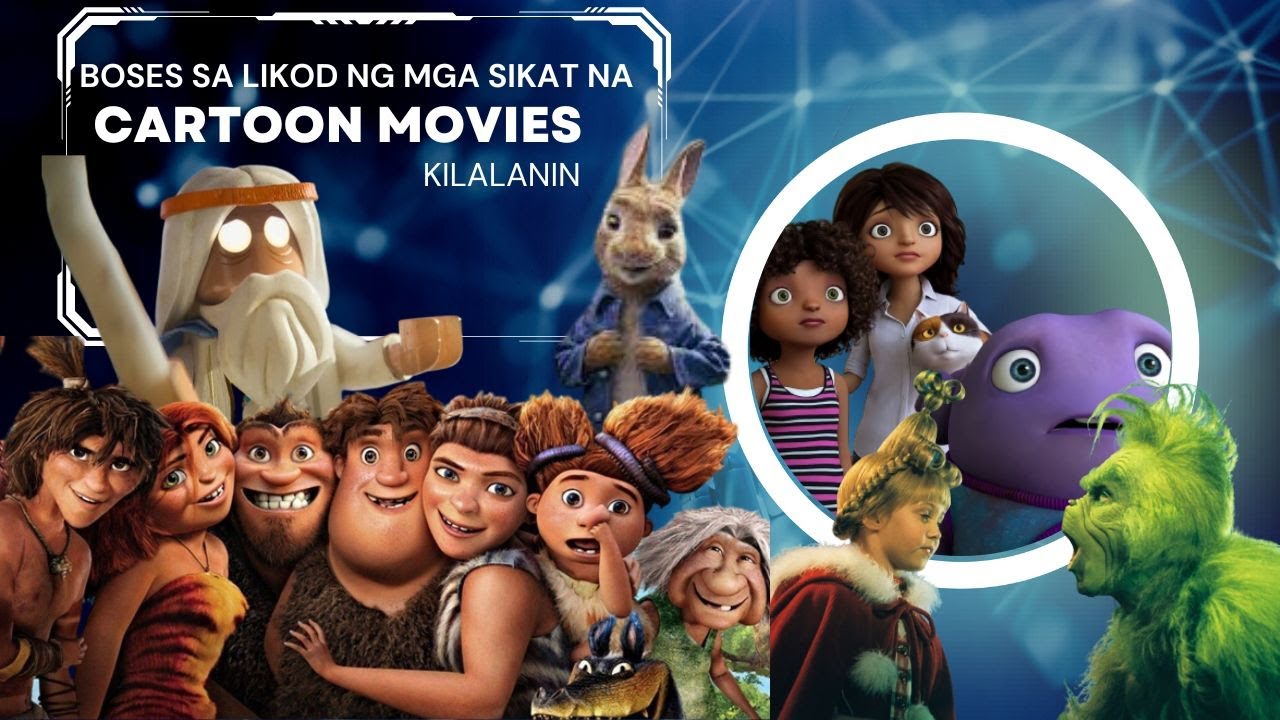 BOSES SA LIKOD NG MGA SIKAT NA CARTOON MOVIES KILALANIN | With Subtitle ...