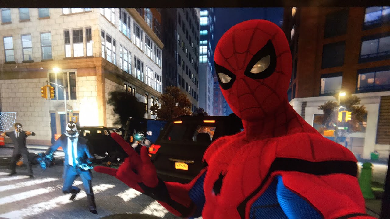 Spider-Man ps4 taser webs - YouTube