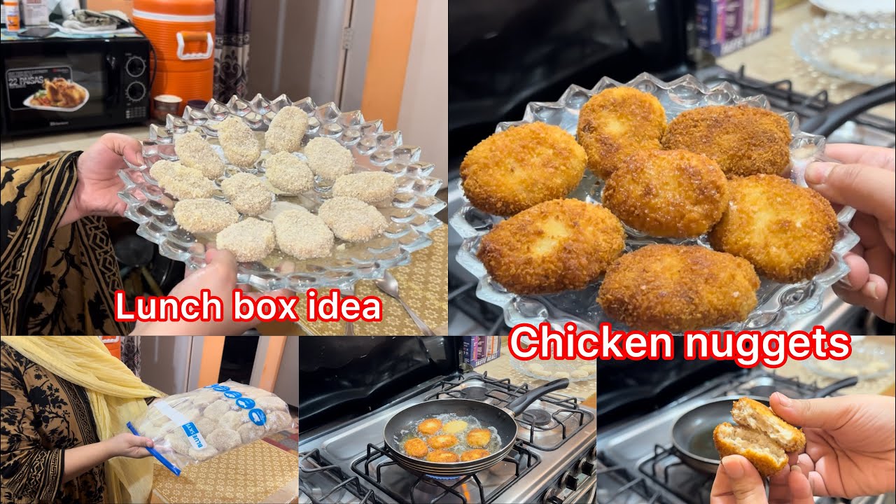 Chicken Nuggets Amazing recipe At Home | Lunch Box ideas |Ab bahar se ...