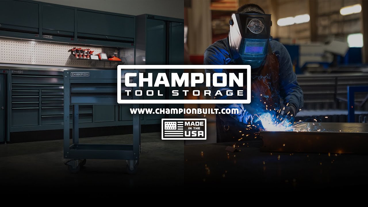Champion Tool Storage Made In USA - YouTube