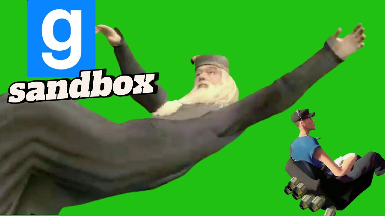 gmod sandbox/nextbots funny moments - Dumbledore vs Voldemort and ...