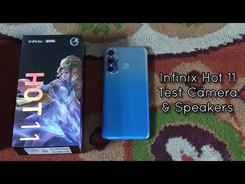 Unboxing Infinix Hot 11 4/64 Test Camera & Speakers