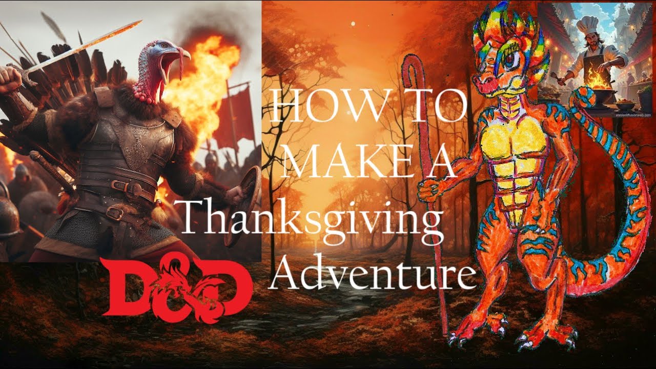 How to make a Thanksgiving Adventure in D&D - YouTube