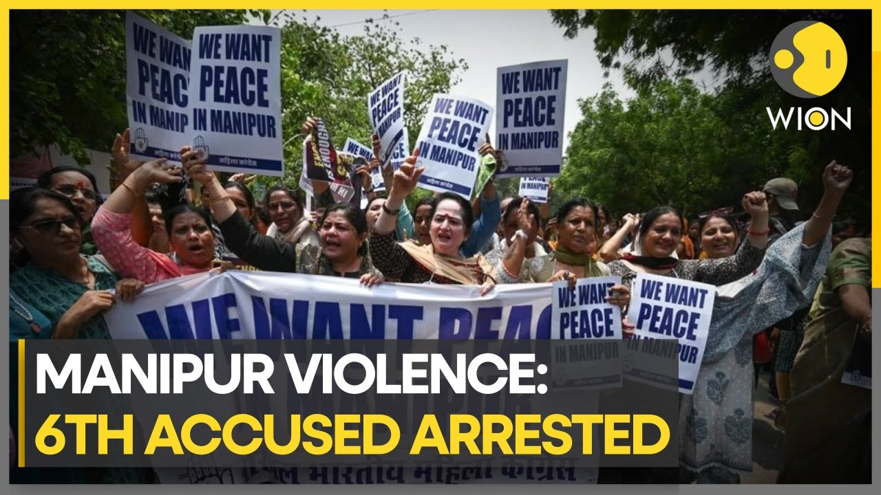 Manipur Violence: Sixth accused arrested in viral video case showing ...