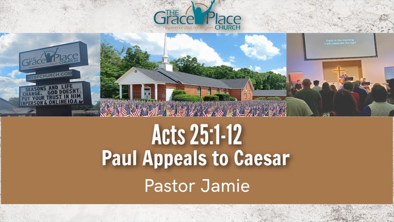 October 29, 2023 - Paul Appeals to Caesar - YouTube