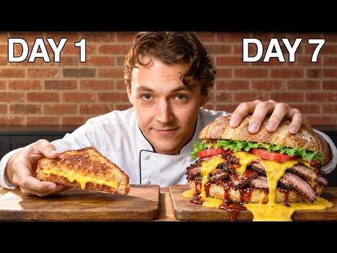 I doubled my grilled cheese EVERY DAY