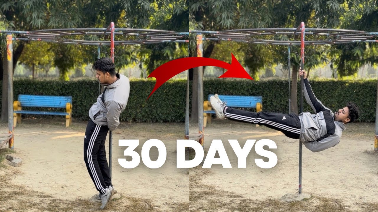 Clutch Flag for Beginners | Calisthenics Static Hold Progressions - YouTube
