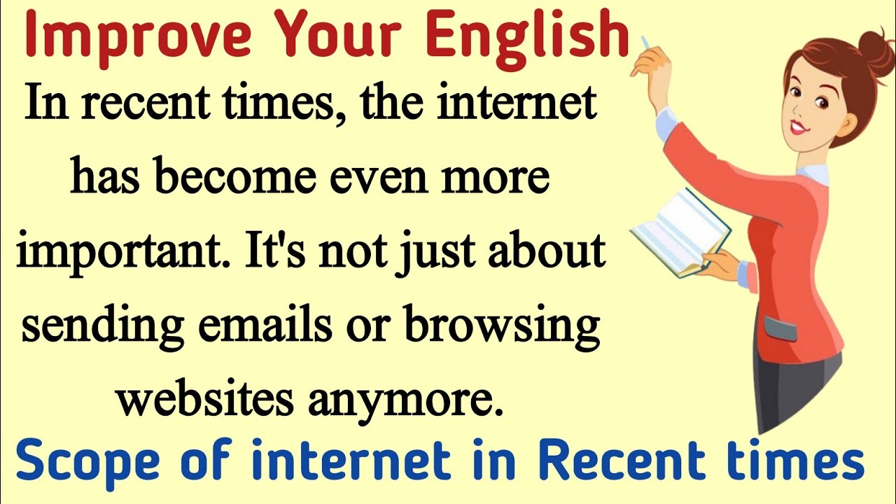 Scope of internet in Recent times | Improve your English | Everyday ...