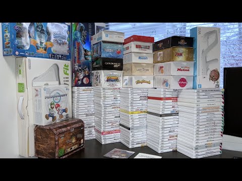 My Wii collection, updated! (130+ games) - YouTube