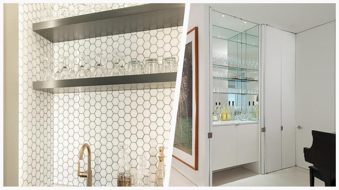 75 Modern White Home Bar Design Ideas You'll Love 🔴 - YouTube