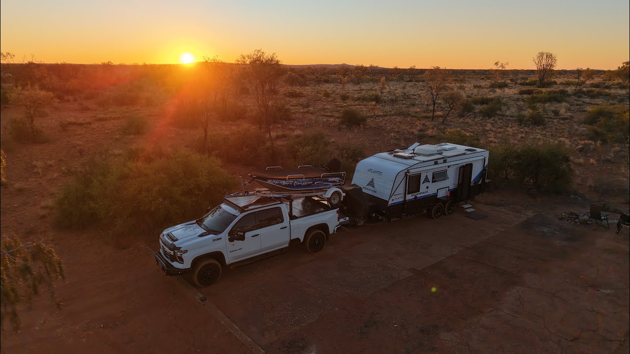 Aileron Station to Banka Banka Station in the Northern Territory, May ...