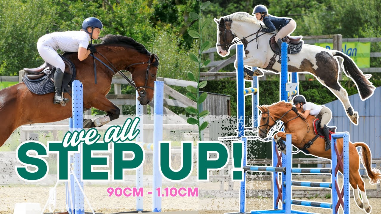 Show jumping Girls' Day Out – Tackling New Heights 💪 - YouTube