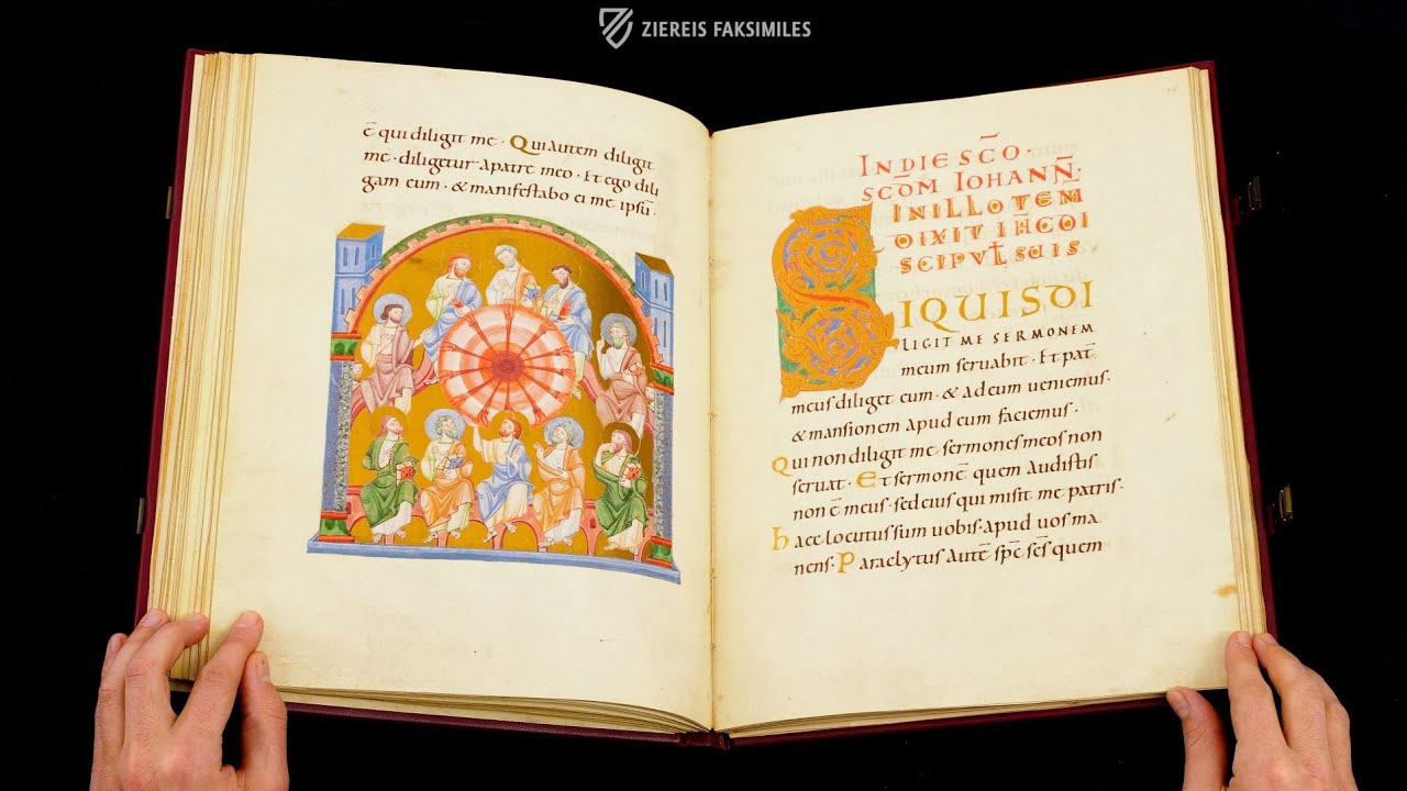 THE SALZBURG PERICOPES - Browsing Facsimile Editions (4K / UHD) - YouTube