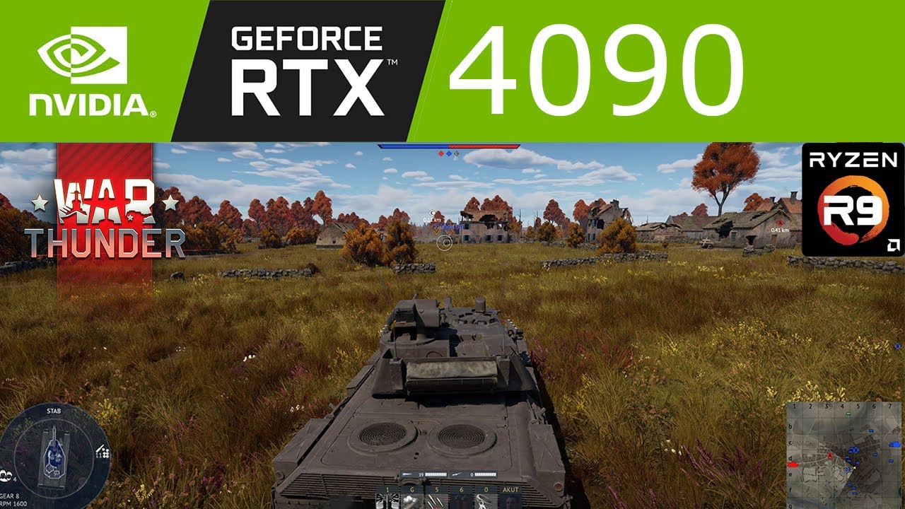 RTX 4090: Leopard 2k War Thunder - YouTube