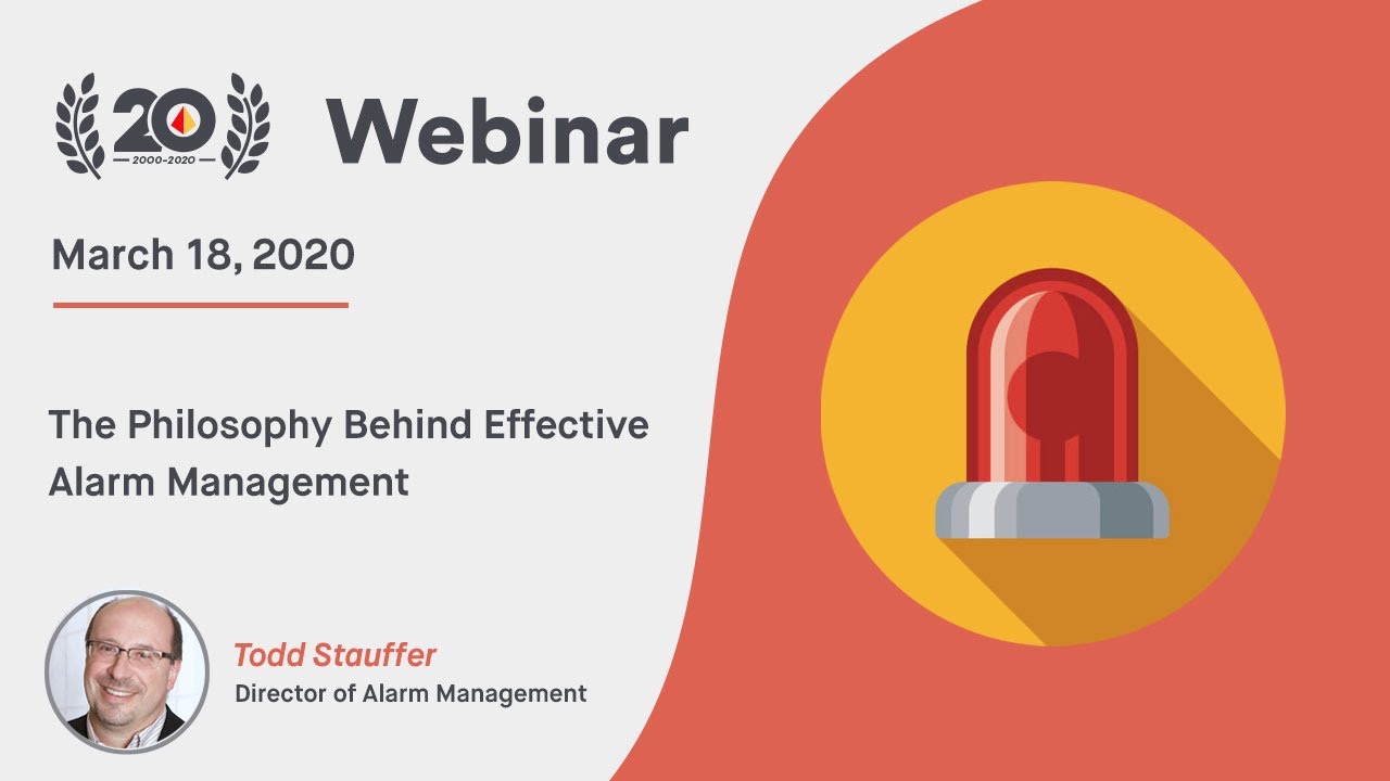 The Philosophy Behind Effective Alarm Management - YouTube
