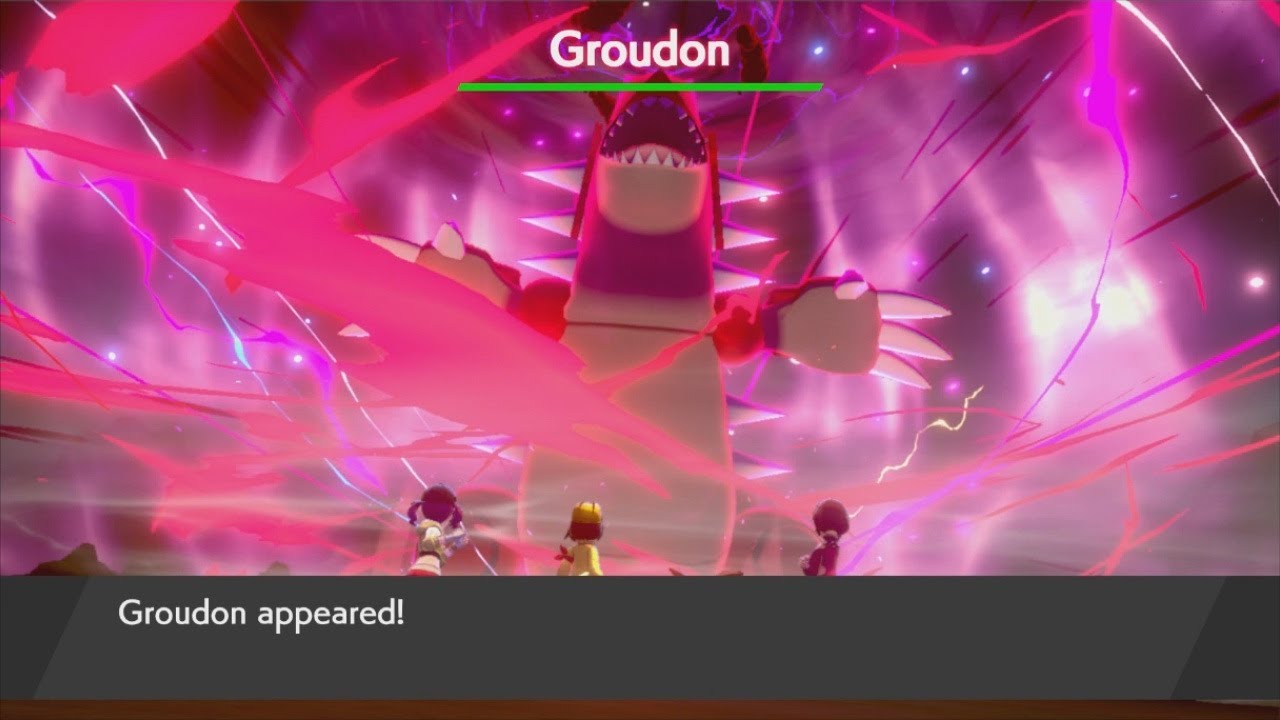 Pokémon Sword - 268 - The Crown Tundra (DLC) - Max Lair (Groudon) - YouTube
