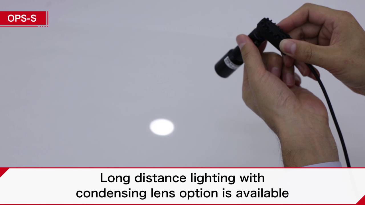 Sensing Spot Lighting OPS-S Series - YouTube