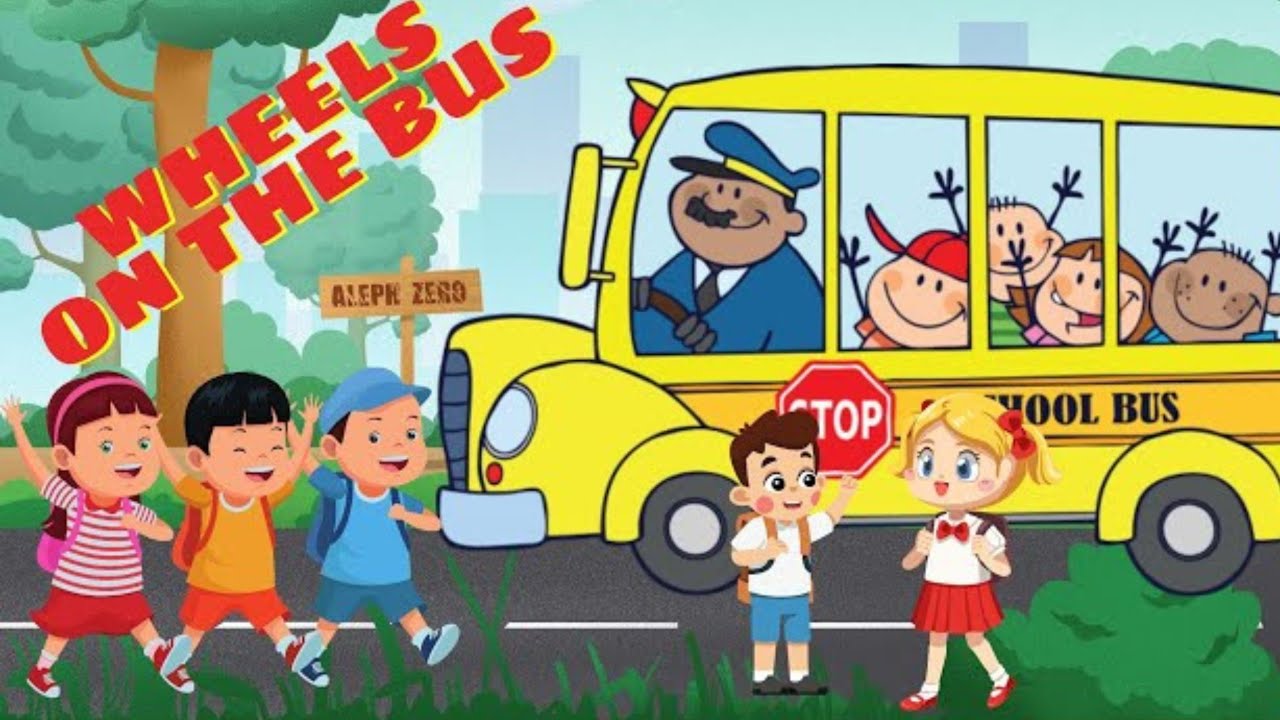 The Wheel On The Bus Baby Bus Song Nursery Rhymes Kids Song - YouTube