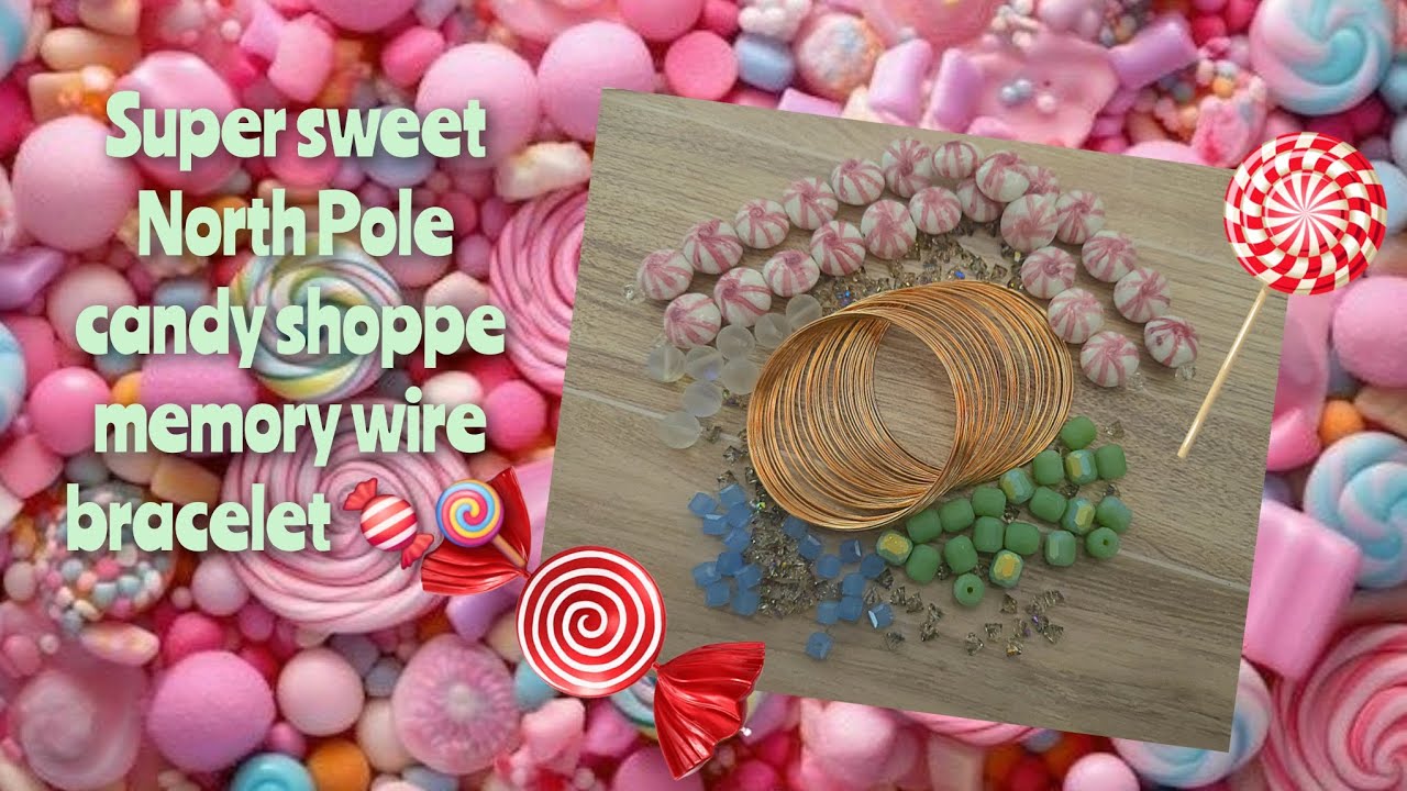 North Pole Candy Shoppe wrap bracelet - YouTube