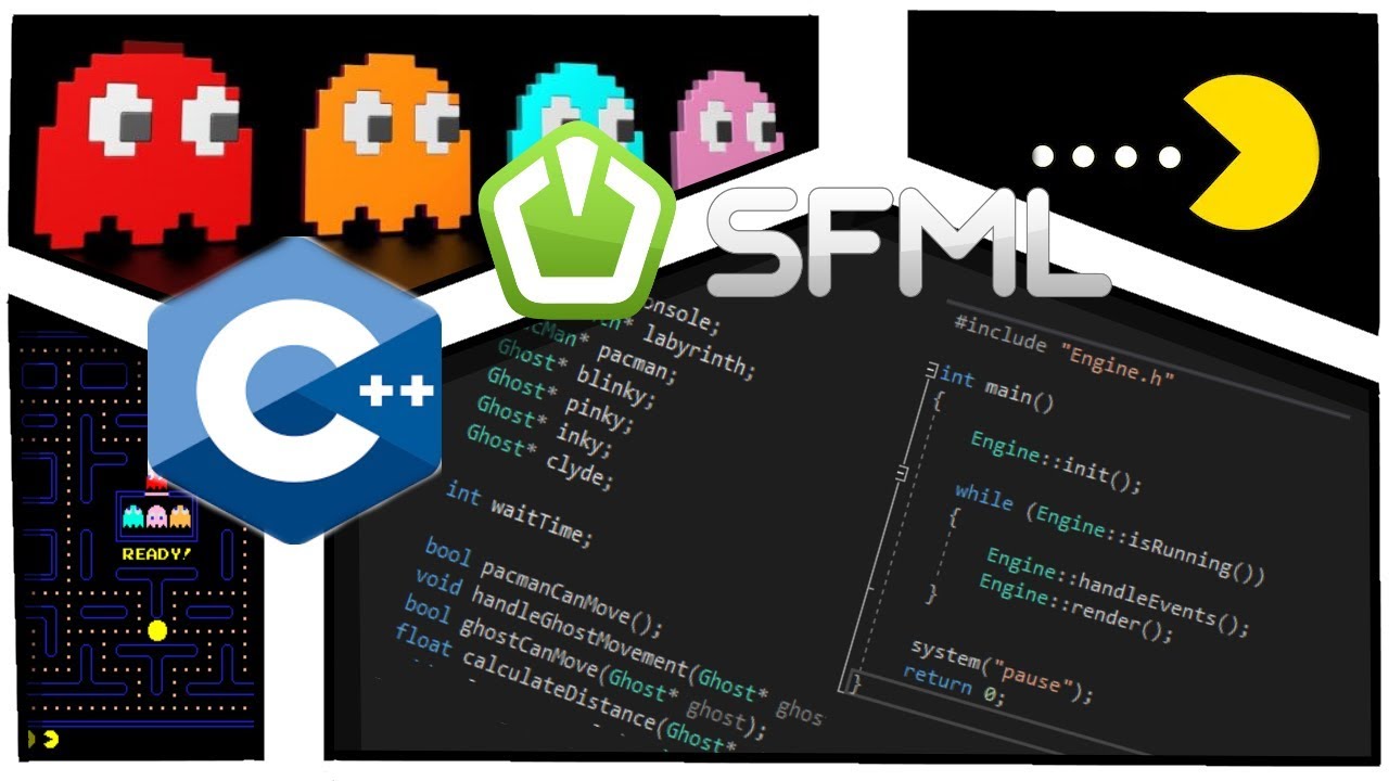 Creating A Clone Of Pac Man In C Sfml Coding Timelapse Youtube