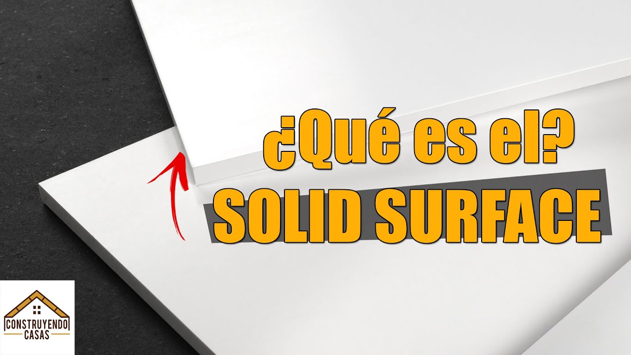 🟠 ¿QUÉ ES el SOLID SURFACE "KRION" ? 🤔 Nuevos materiales con ...