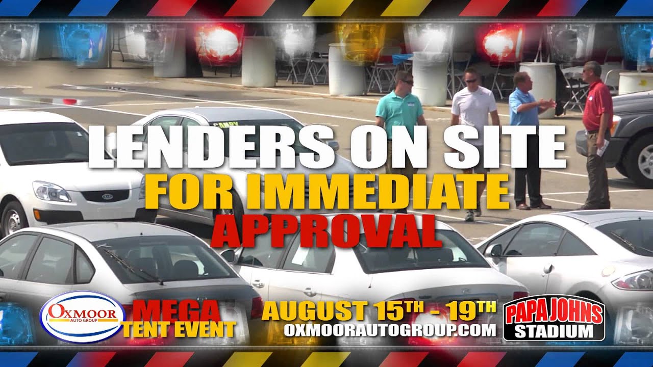 Oxmoor Auto Group - Mega Tent Event - YouTube