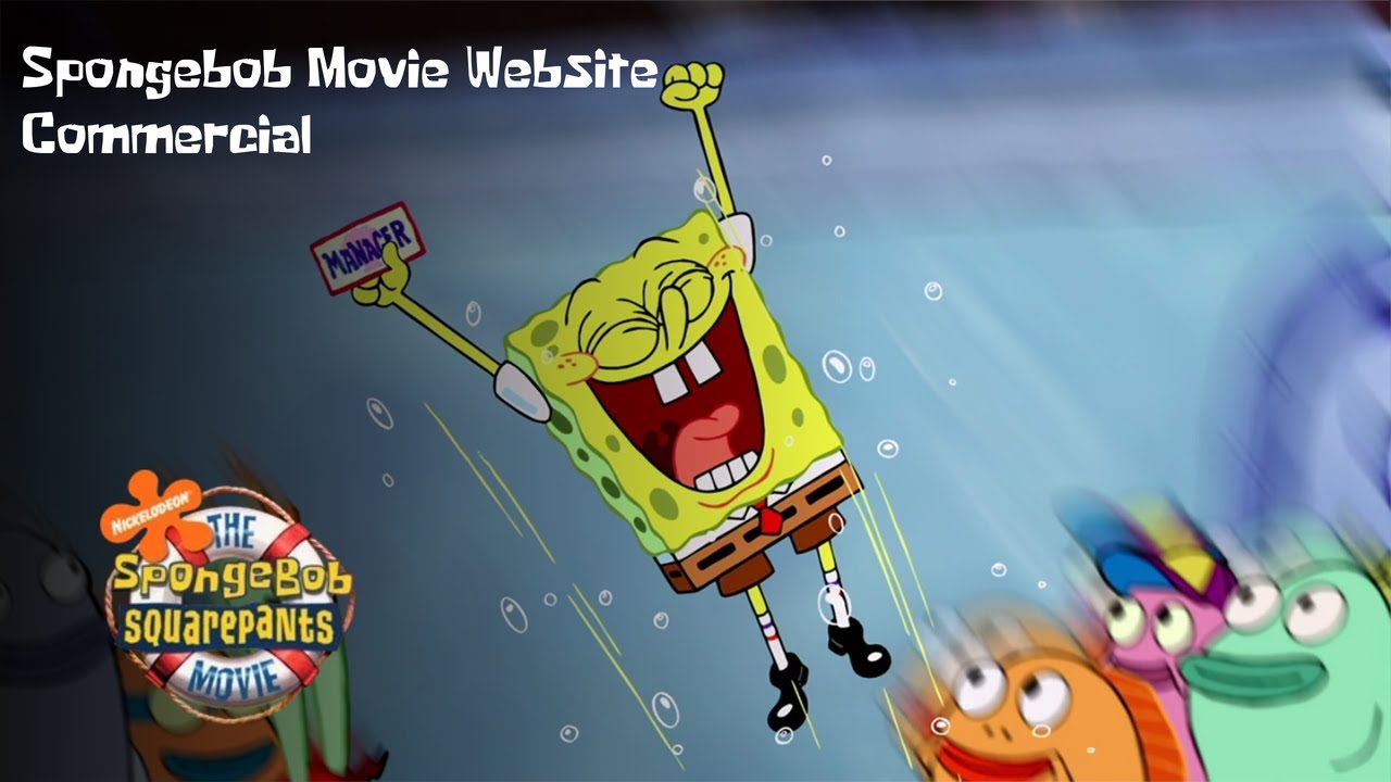 The Spongebob Squarepants Movie - Website Commercial | Everything ...