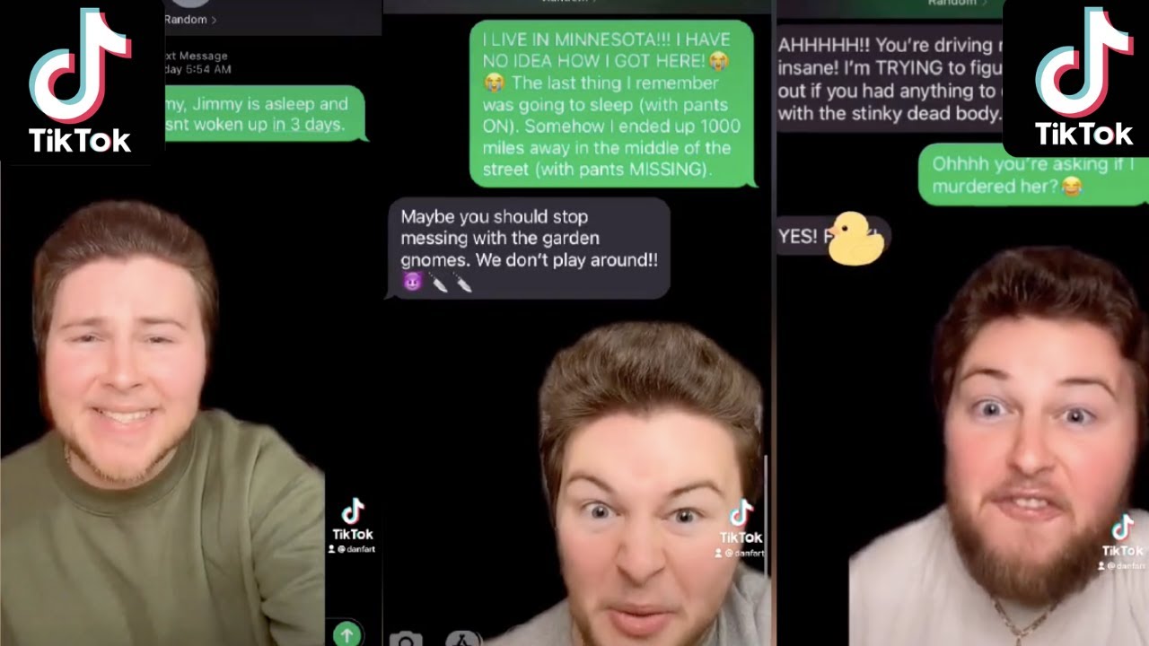 Texting Random Numbers!📱😂 *TIKTOK COMPILATION* #1 - YouTube