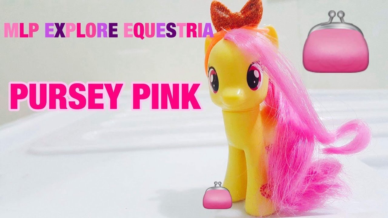 Mlp Explore Equestria Pursey Pink Toy Review#9 - YouTube
