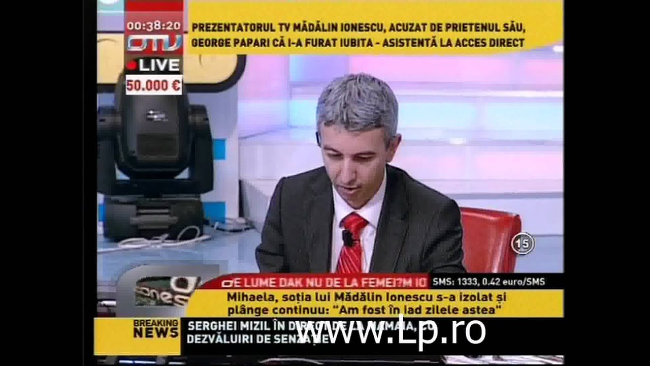 Serghei Niculescu Mizil ,George Papari, OTV ,29 aprilie 2010- part.13 ...