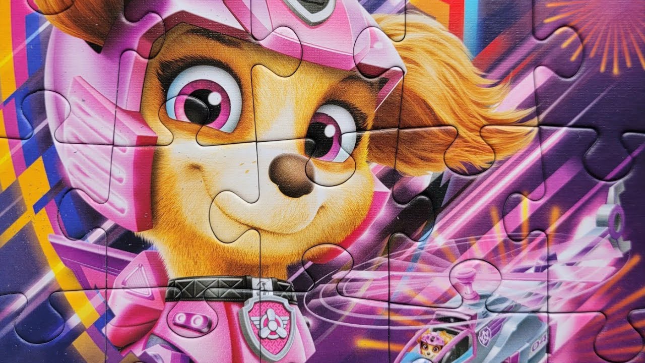 Skye | Puzzle 20 | Paw Patrol | Hanna&Dad - YouTube