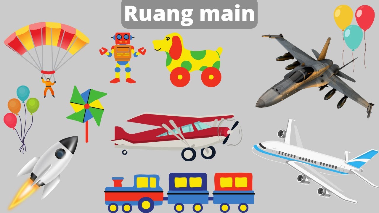 ayo kita belajar mengenal nama nama dari kendaraan udara part 1 | macam ...