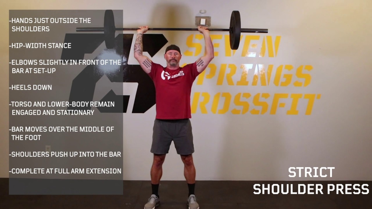 The Strict Shoulder Press - YouTube