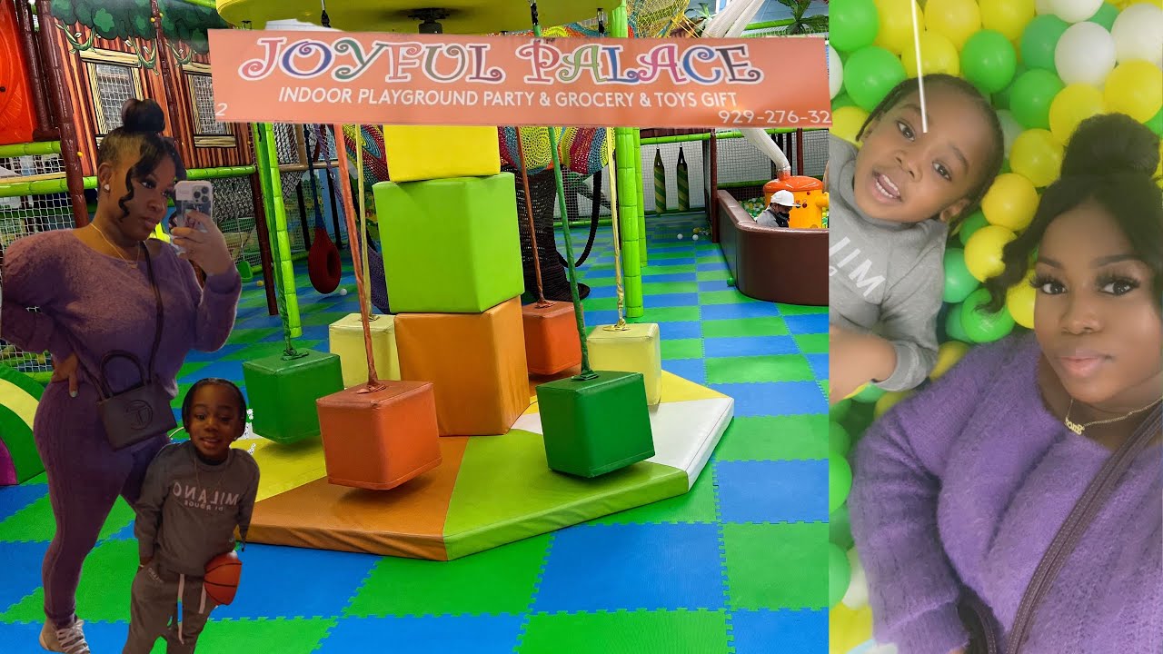 Playdate| Indoor Playground Review| Joyful Palace| Ridgewood, NYC - YouTube