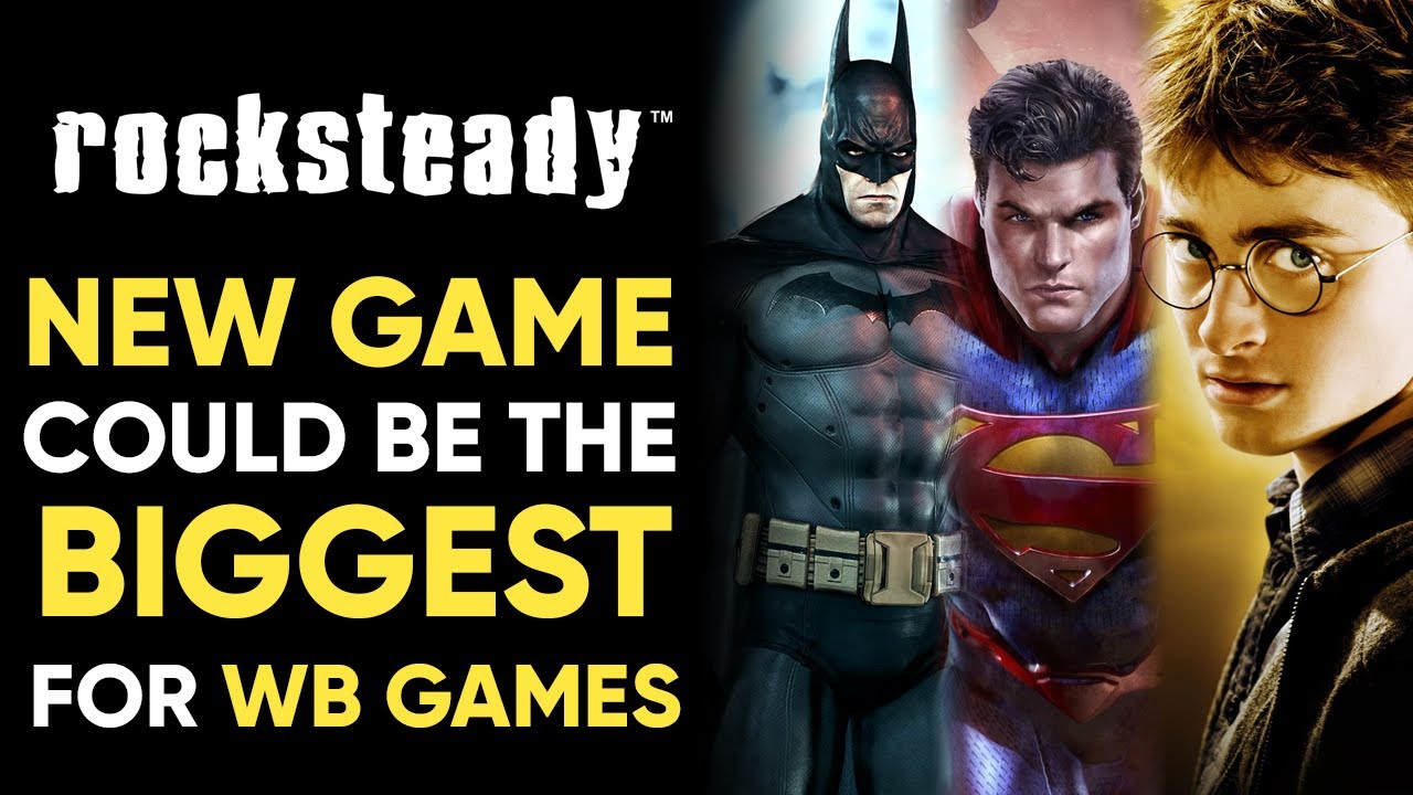Rocksteady's NEW GAME Could Be The Biggest Of All WB Games! - YouTube